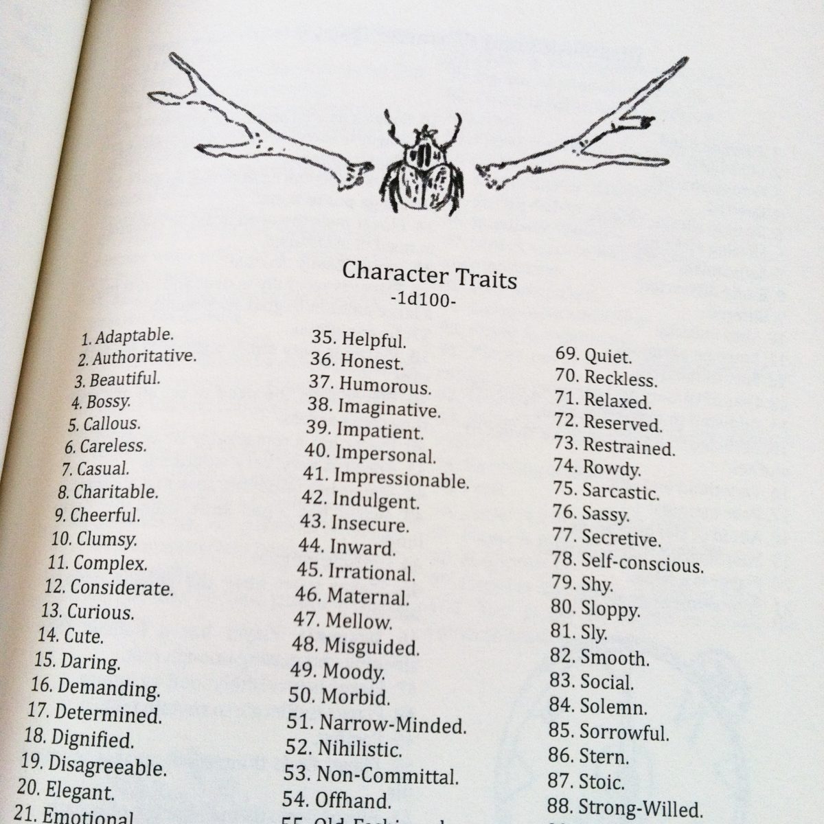 Table Fables – Madeline Hale