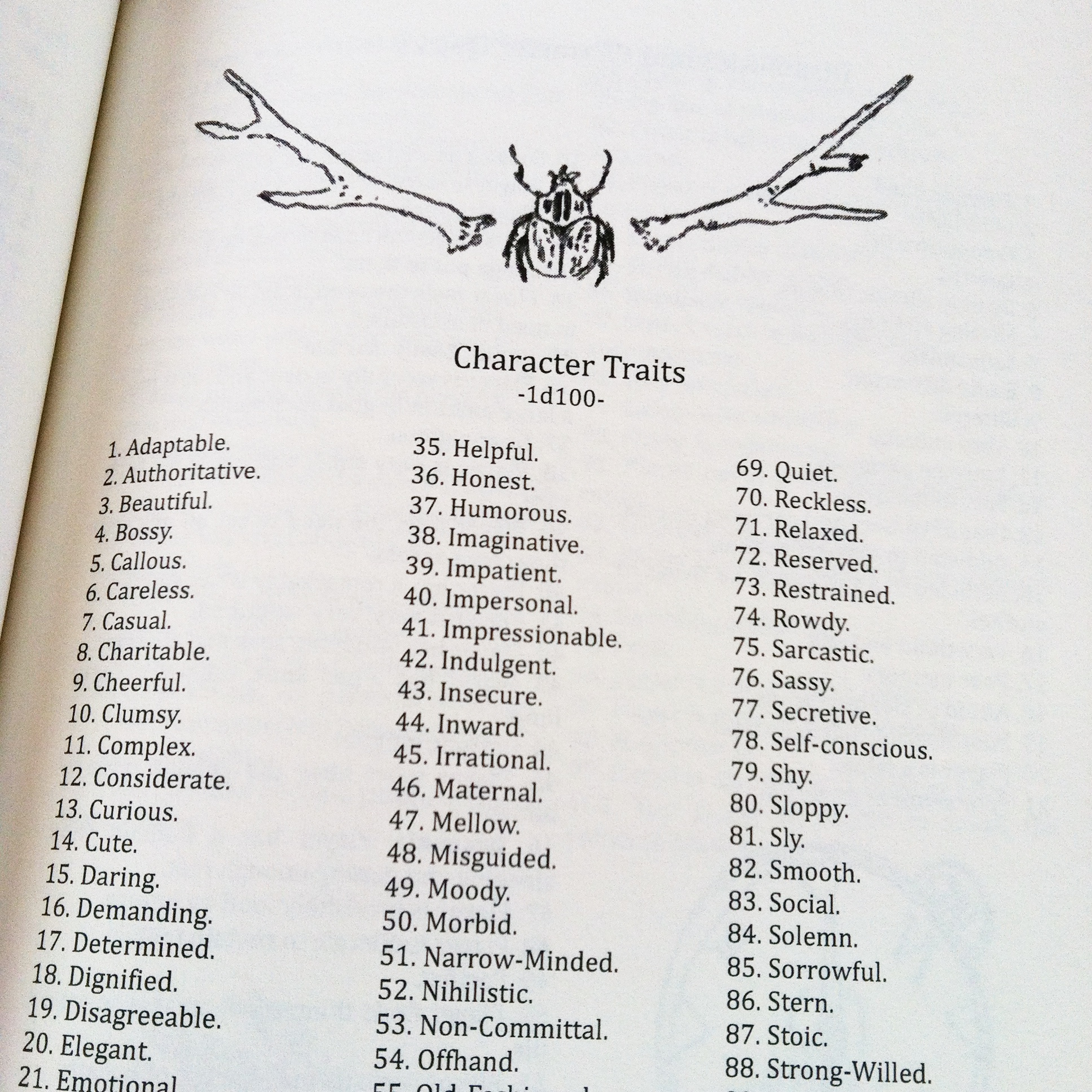 Table Fables – Madeline Hale