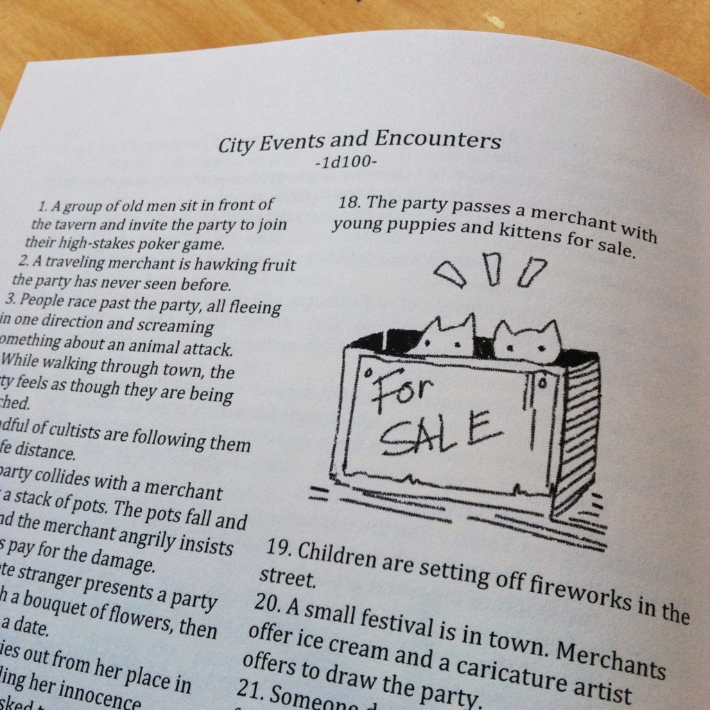 Table Fables II: The World-Builder’s Handbook RELEASE! – Madeline Hale